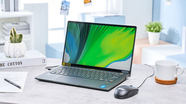 Intel EVO 版 Acer Swift 5 開箱實測：既纖薄又堅固，搭載 Intel 第 11 代處理器，效能不只強悍更兼具全日續航力 ...