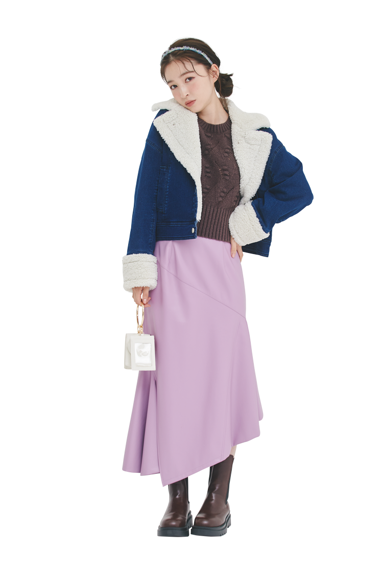 【SNIDEL…】2022冬の大本命♡ 脱ブナンな《もこもこアウター》集（Ray web）