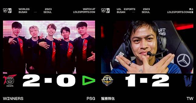 《英雄聯盟》入圍賽PSG超派打法小組第一作收！CFO遭讓一追二跌入敗者組 | 4Gamers | LINE TODAY