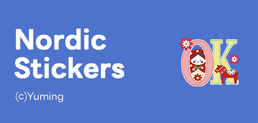 Nordic Stickers | LINE STORE