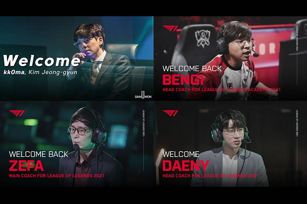 LCK 大亂鬥！《英雄聯盟》冠軍教練 Zefa、Daeny 加入 T1 那個擁有守衛 Skin 的男人將擔任 DWG 新教頭 | 上報 | LINE TODAY