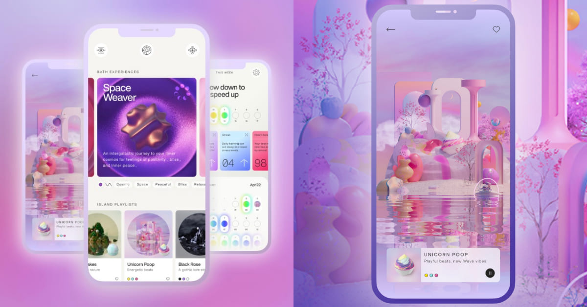 Lush不玩IG首推「洗澡APP」！沉浸式沐浴體驗軟體「Lush Bathe」搶攻宅經濟，5大療癒系功能宛如心靈醫生貼身服務 | LINE購物