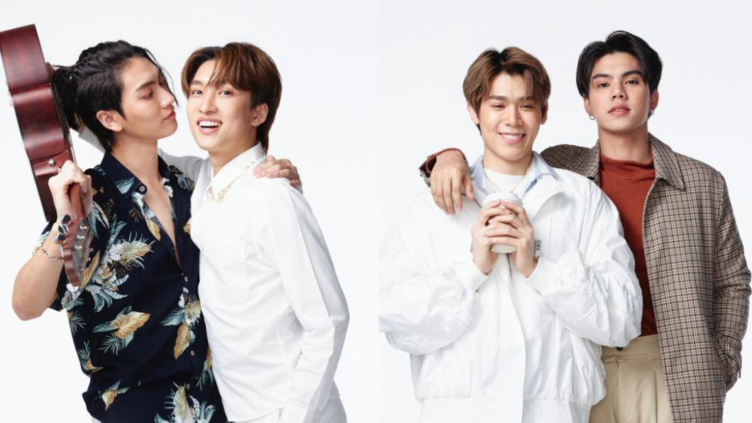 泰BL劇空氣四少4月獻訪台初體驗 「美男包夾合照」福利太寵粉 | TVBS | LINE TODAY