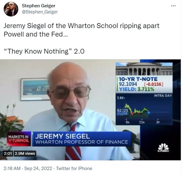 Siegel轟Fed犯成立110年最大錯誤、終將快速降息 | MoneyDJ理財網 | LINE TODAY