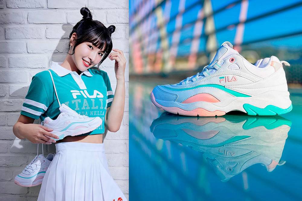FILA RAY 2023年母親節限定款登場！峮峮搶先入手獻媽媽 | Zeek玩家誌 | LINE TODAY