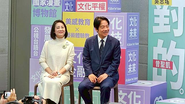賴清德：文化是根是臉龐 讓國際真正認識台灣 中央廣播電臺 Line Today