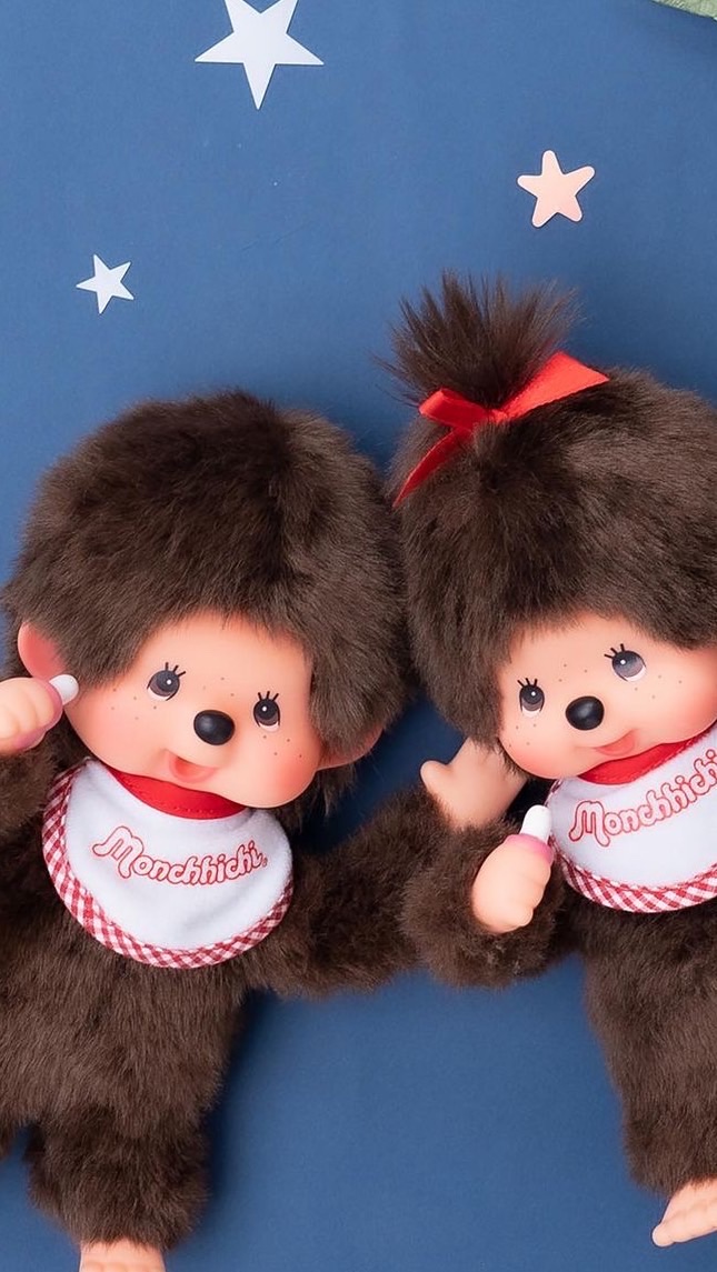 Monchhichi & Pop Mart by ViVi