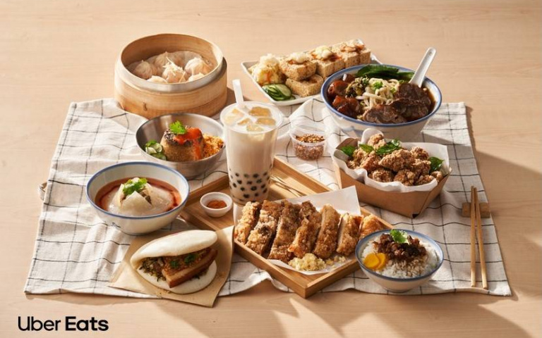 Uber Eats「500碗全台小吃美食地圖」，集滿10家小吃，抽機車、Uber One | LINE購物