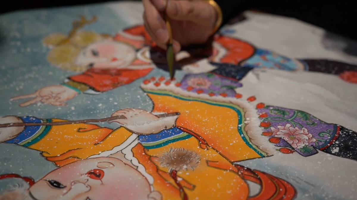 GLOBALink | Chinese craftsmen greet Beijing Winter Olympics with ...