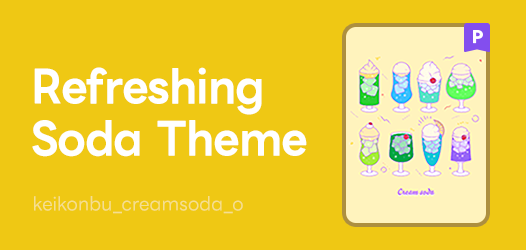 Sparkling Soda Theme Recommandation | LINE STORE