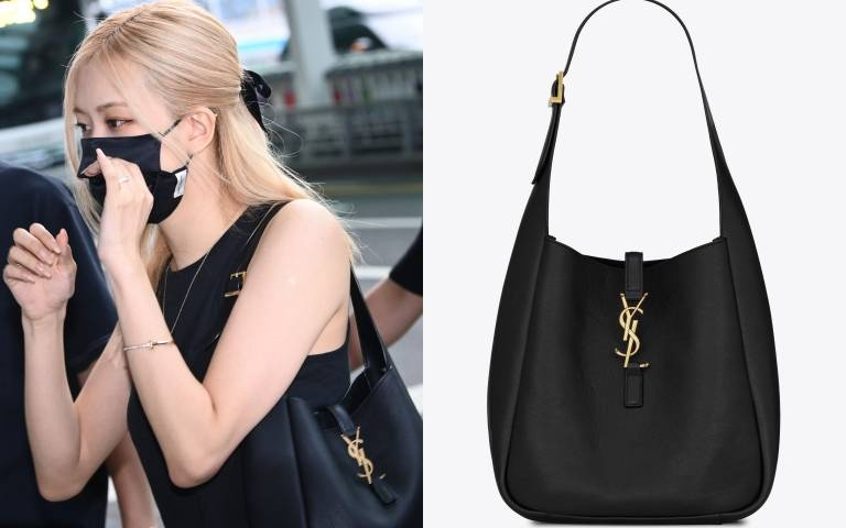 BLACKPINK ROSE私服御用包是它！SAINT LAURENT「LE 5 À 7 HOBO手袋」狂賣到快要缺貨啦！ | LINE購物