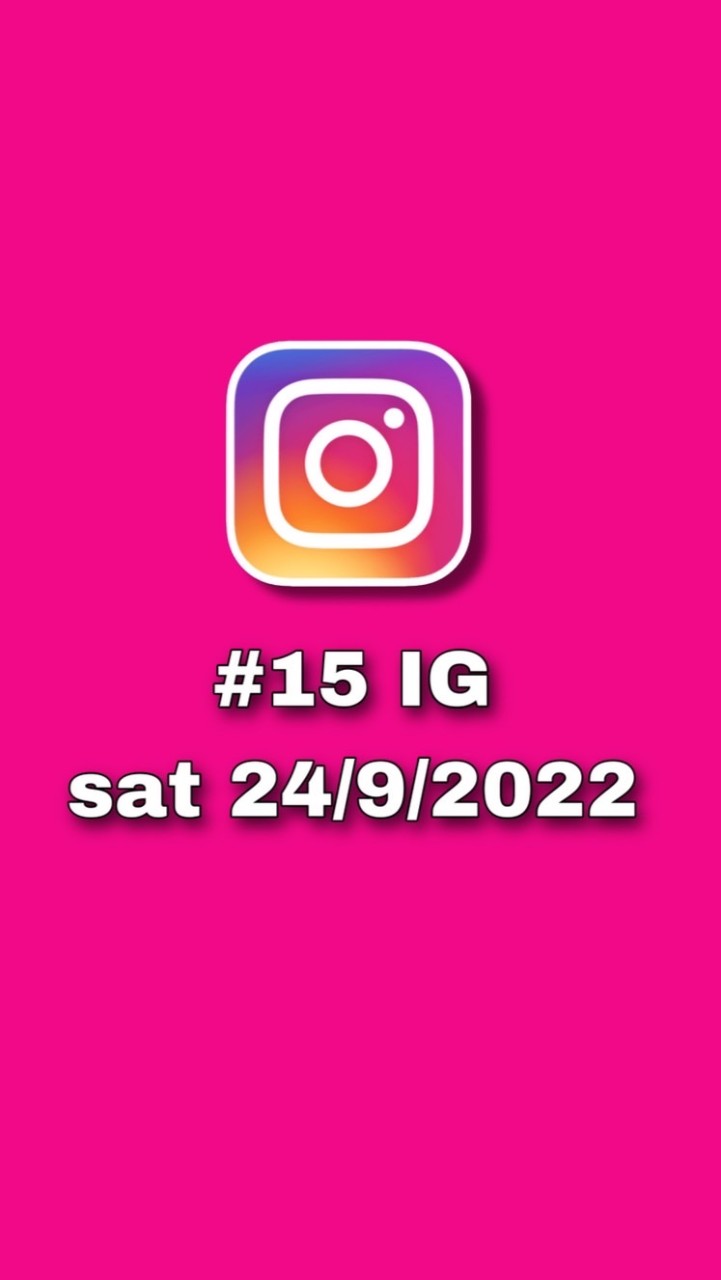 #15 IG Sat 24/09/65