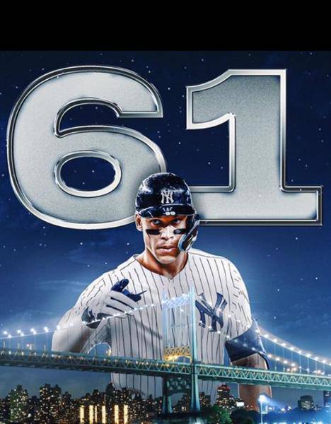 中止連7場卡彈 洋基賈吉單季61轟平美聯紀錄 | 太報 | LINE TODAY