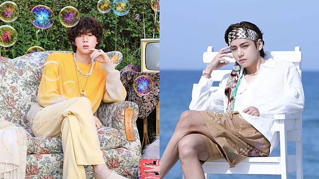 BTS防彈少年團Jin「嫉妒」V：戰友們都誇你比我帥，生氣，哭了 | 韓星網 | LINE TODAY