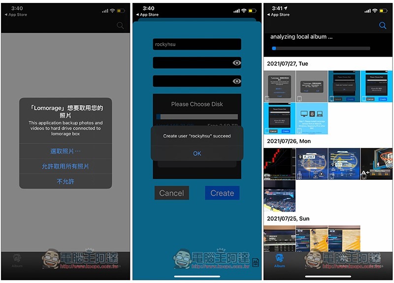 Lomorage 可在電腦上建立私有雲，自動備份 iPhone、Android 手機照片、影片 | LINE購物