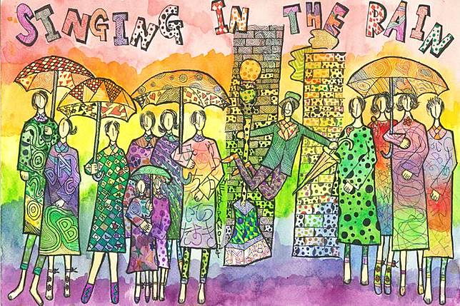 Henry Pan個展 揮灑色彩展現敘事性彩繪創作 | 勁報 | LINE TODAY