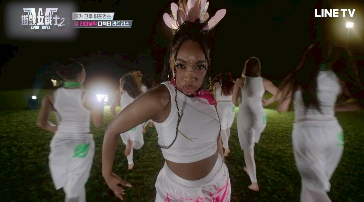 《街頭女戰士2》EP5：Jam Republic Latrice化身戰鬥女王，光腳草坪群舞氣場直接兩米八！ | LINE TODAY 追劇 | LINE TODAY