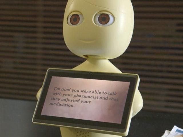 健康を支えるAI搭載のパーソナルロボット「MABU」（bouncy）