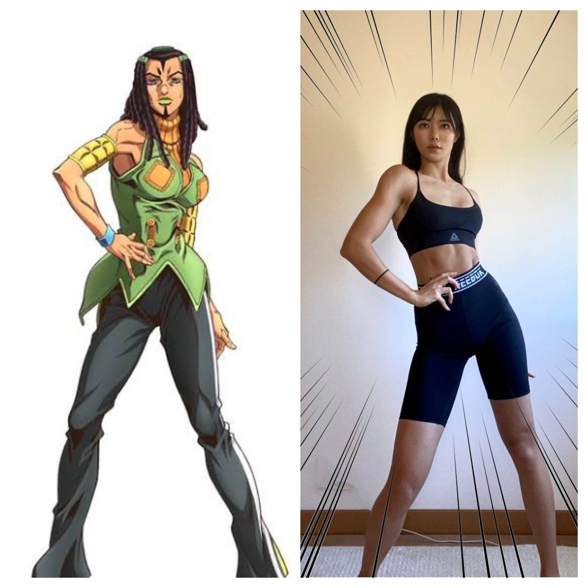 日本辣妹coser超還原JoJo立，網民鼻血：這身材誰頂得住啊！！ | LINE購物