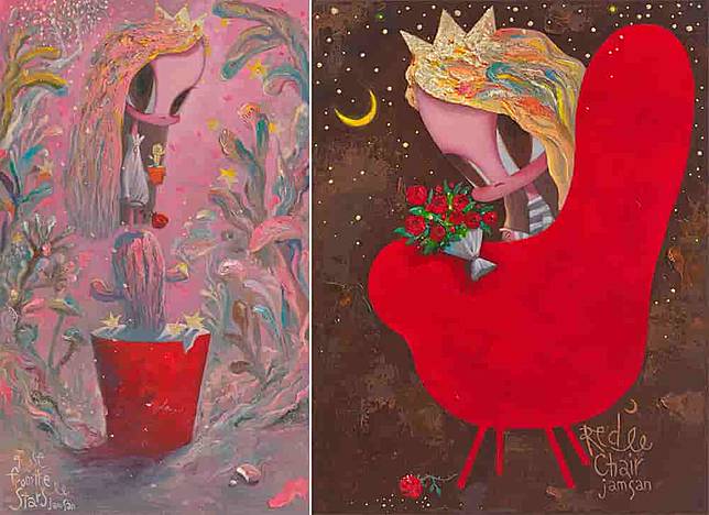 美寓攜手韓劇靈魂藝術繪師JAMSAN舉辦《From Rose》Jam-San Exhibition台北展！用童話風格訴說人性深處情感 ...