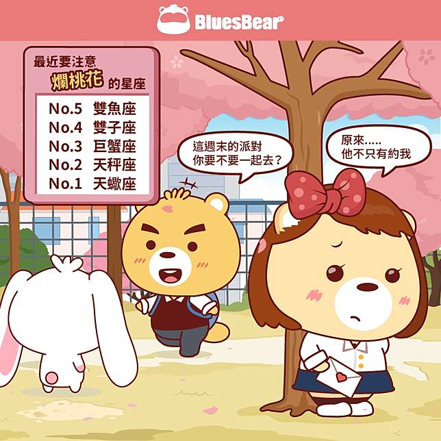 最近要注意爛桃花的星座 | BluesBear 星座小熊 | LINE TODAY