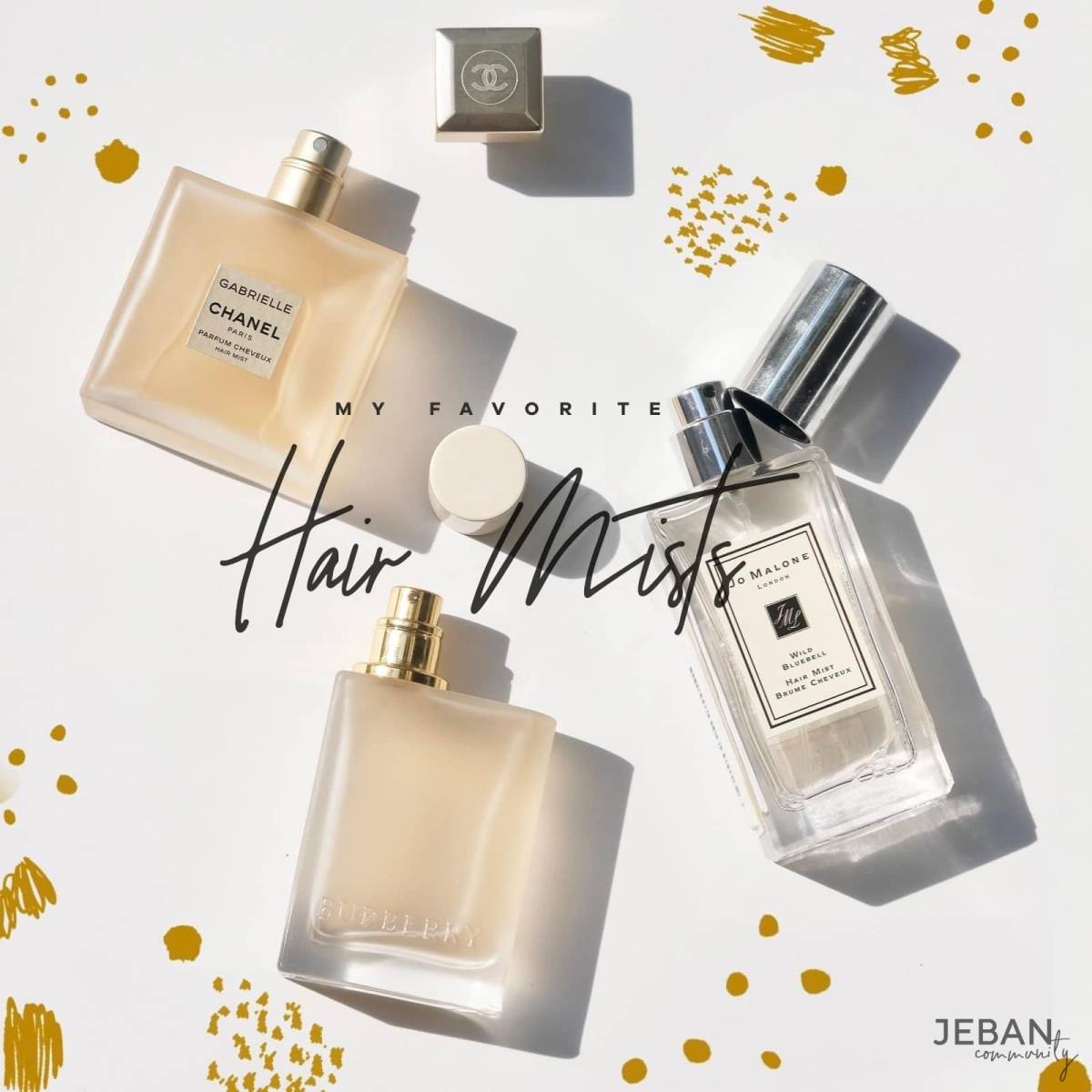 Hair mist 3 กลิ่นให้ความหอมหลากสไตล์ สยายผมอย่างมั่นใจ~ | Jeban.com ...