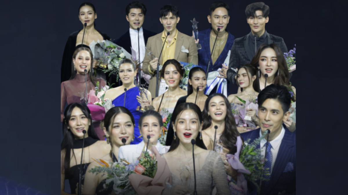 16 รางวัลมหาชนคนบันเทิง TVPOOL STARS PARTY RETIRE & REBORN 2022 | tvpoolonline.com | LINE TODAY