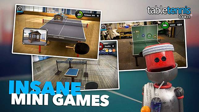 iPhonemod | Table Tennis Touch เกมปิงปองเสมือนจริง เล่นออฟไลน์ได้