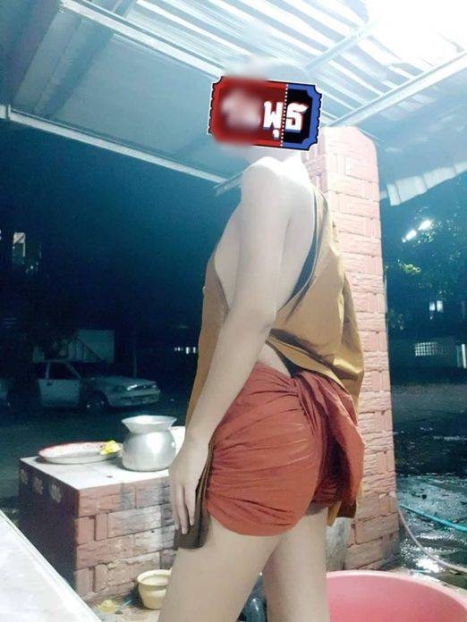 Khaosod | รุมจวกยับ! หลวงเจ๊ใส่จีวรเป็นชุดเกาะอก-นุ่งสั้นแนบเนื้อ โพสท่าสุดเซ็กซี่