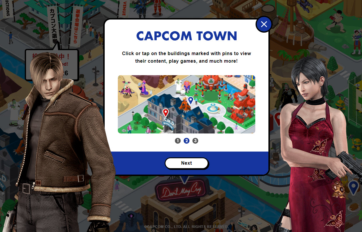 CAPCOM40周年紀念網站「CAPCOM TOWN」開設中 可玩紅白機經典作 | LINE購物
