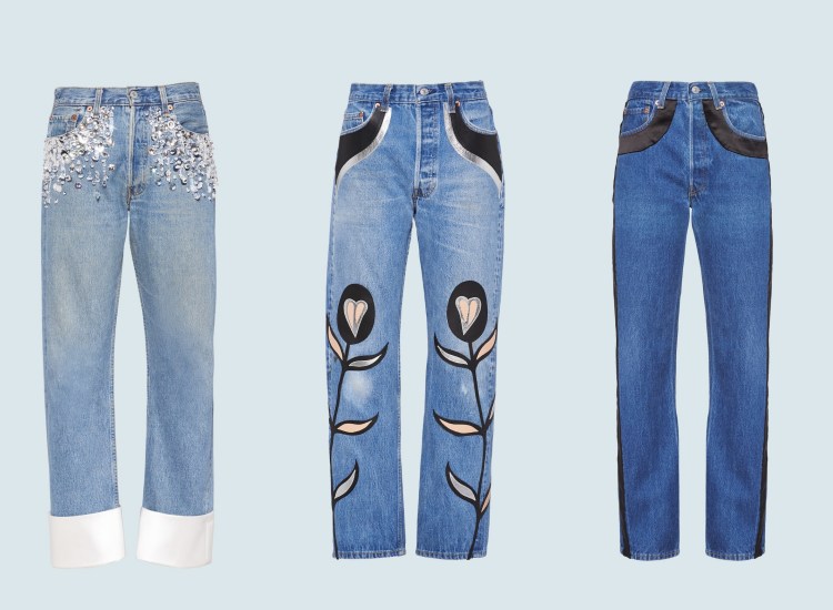 牛仔穿搭小賈太太示範給你看！Miu Miu與Levi's聯名系列登場 ，這條501跟外面看到的很不一樣！ | LINE購物