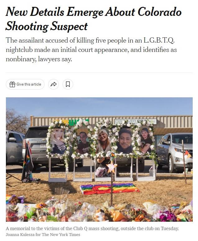 Colorado Springs Nightclub Mass Shooter Dodged Red Flag Law Aimed At