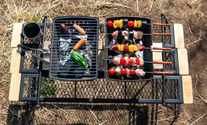 使い勝手抜群！キャンプで使いたい技ありBBQグリル3選（＠DIME）