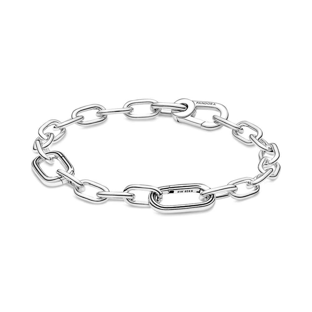 Sterling silver link bracelet | LINE SHOPPING