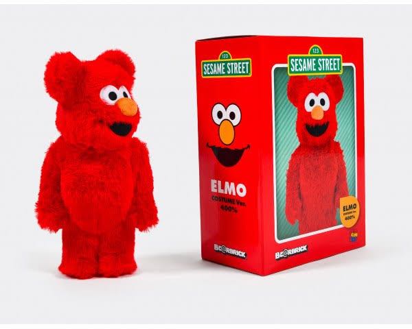 Bearbrick Elmo Costume 400% | LINE SHOPPING