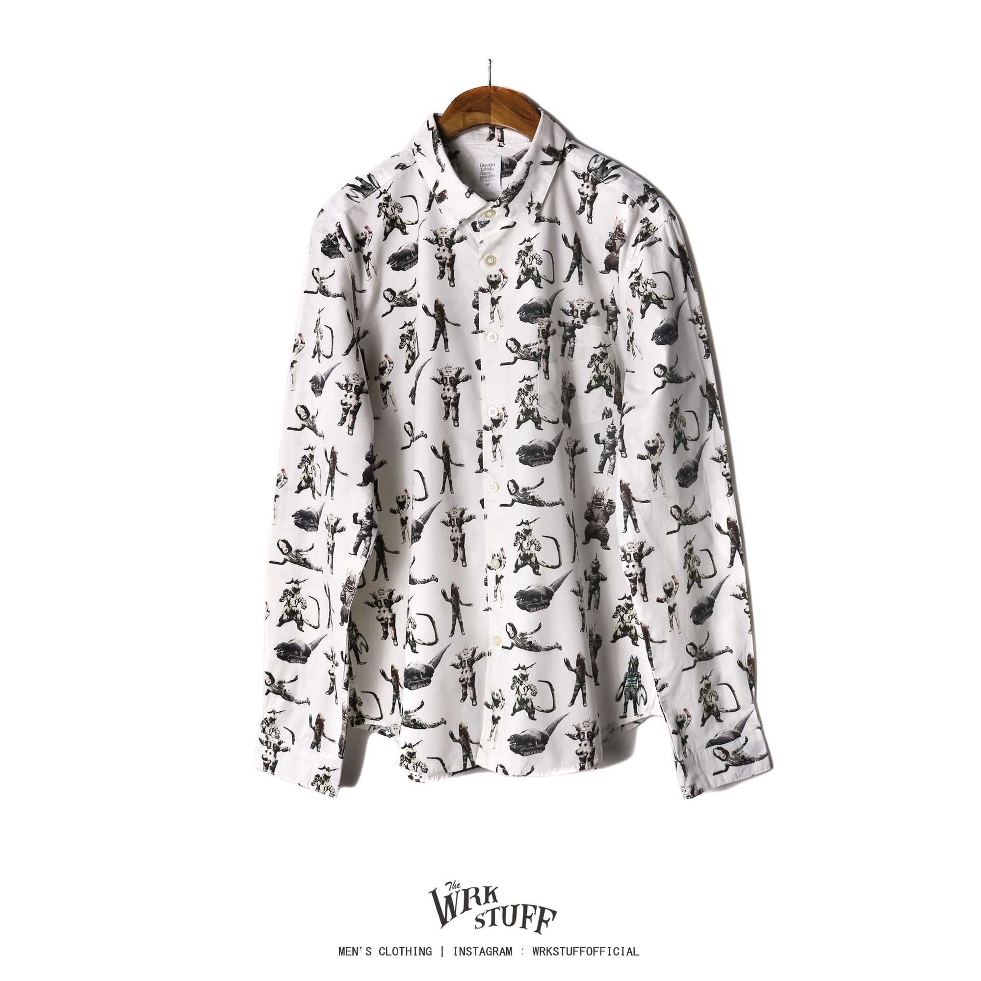 Design Graniph Japan Overprint Shirt | LINE SHOPPING
