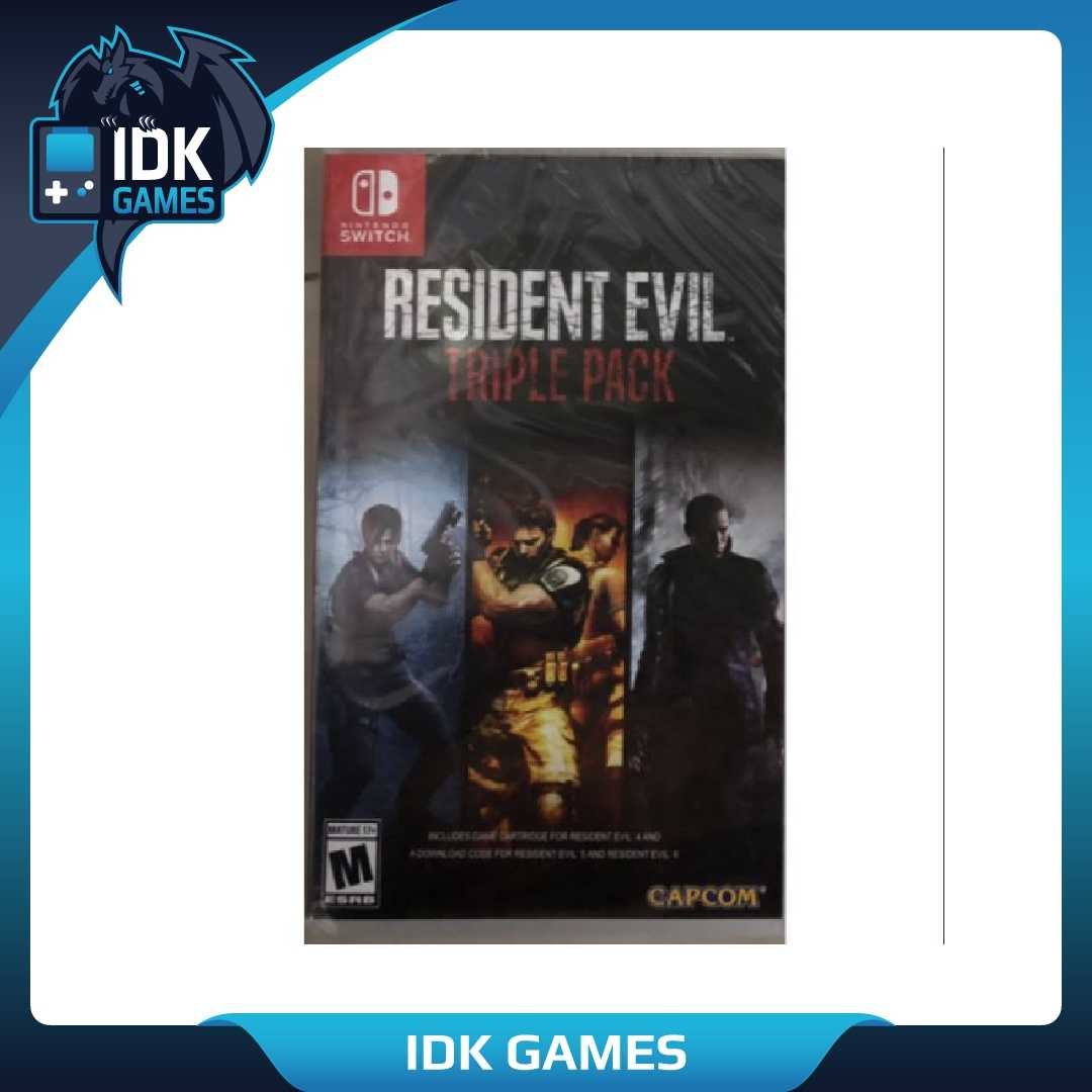 NSW: เกมResident Evil Triple pack พร้อมส่ง | LINE SHOPPING