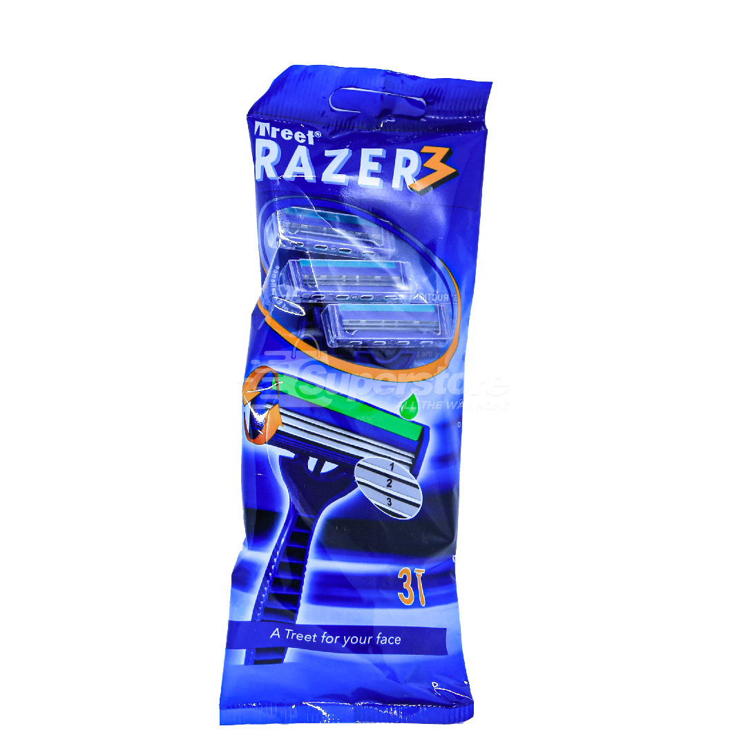 มีดโกนหนวด Treet Razer 3 | LINE SHOPPING