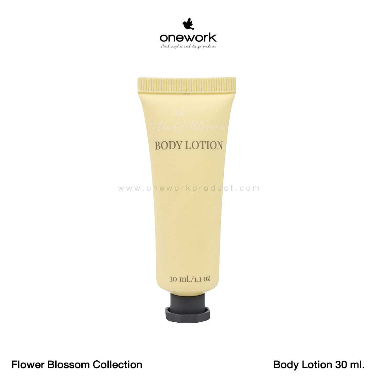 (100pcs.)วันเวิร์ค บอดี้โลชั่น 30มล. ฟลาวเวอร์บลอสซั่ม Onework Body Lotion 30ml. Flower Blossom ...