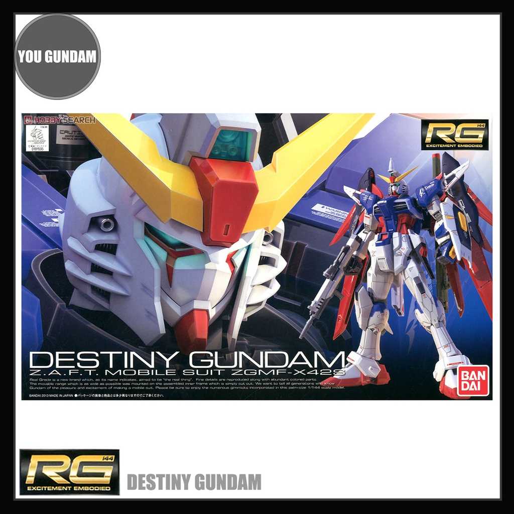 RG 1/144 ZGMF-X42S Destiny Gundam กันดั้มเดสทินี่ | LINE SHOPPING