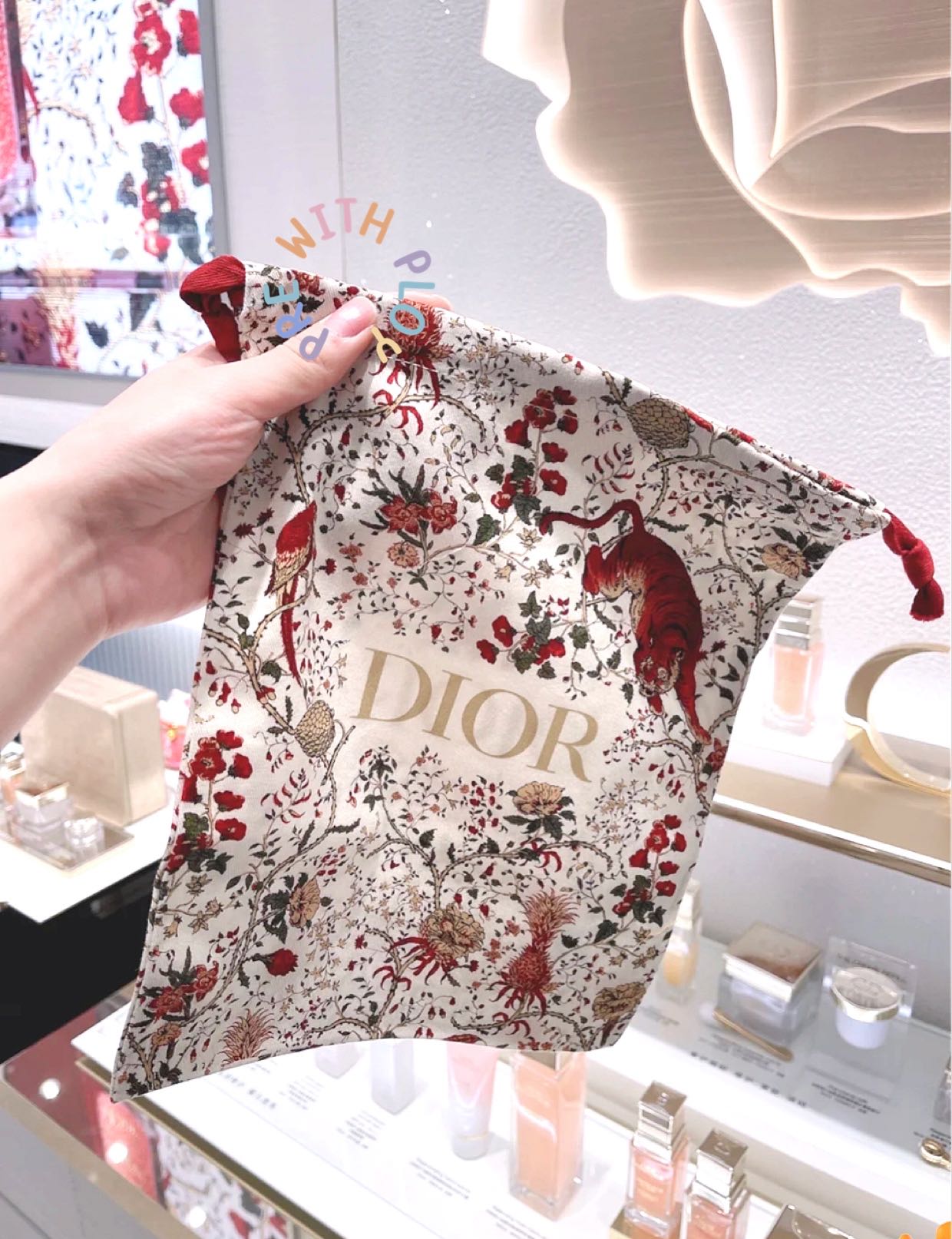 พร้อมส่ง 🧧 ถุงผ้า Dior ลายเสือ limited edition 🐯 | LINE SHOPPING