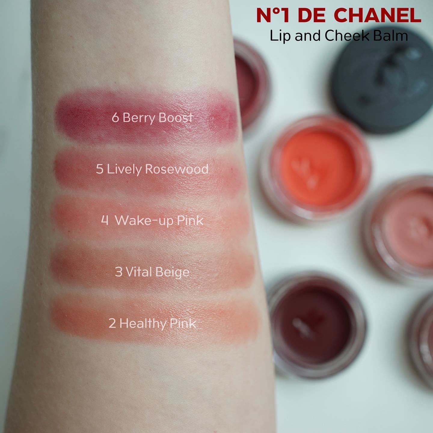 CHANEL N°1 DE CHANEL LIP AND CHEEK BALM Enhances Colour – Nourishes ...