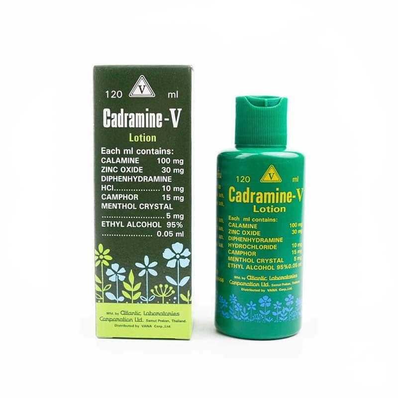 CADRAMINE-V LOTION 120 ML คาดรามาย-วี โลชั่น 120 มล. | LINE SHOPPING