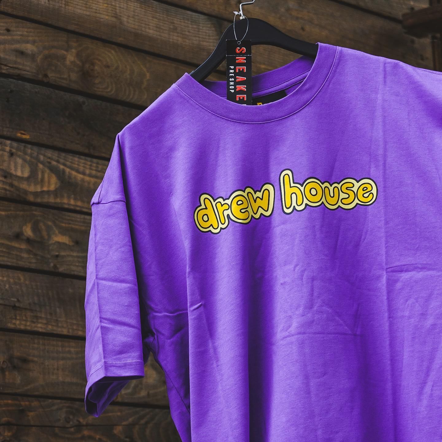 Drew House Logo SS Violet Tee | LINE SHOPPING