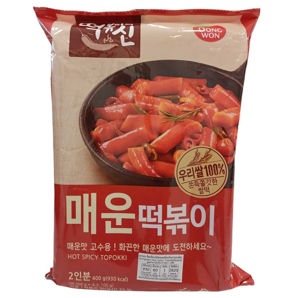 DONGWON HOT SPICY TOPOKKI (PACK) 400g | LINE SHOPPING