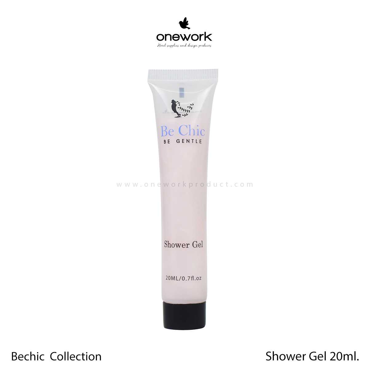 (100pcs.) วันเวิร์ค ชาวเวอร์เจล 20มล. บีชิค คอลเลคชั่น Onework Shower Gel 20ml. Be Chic ...