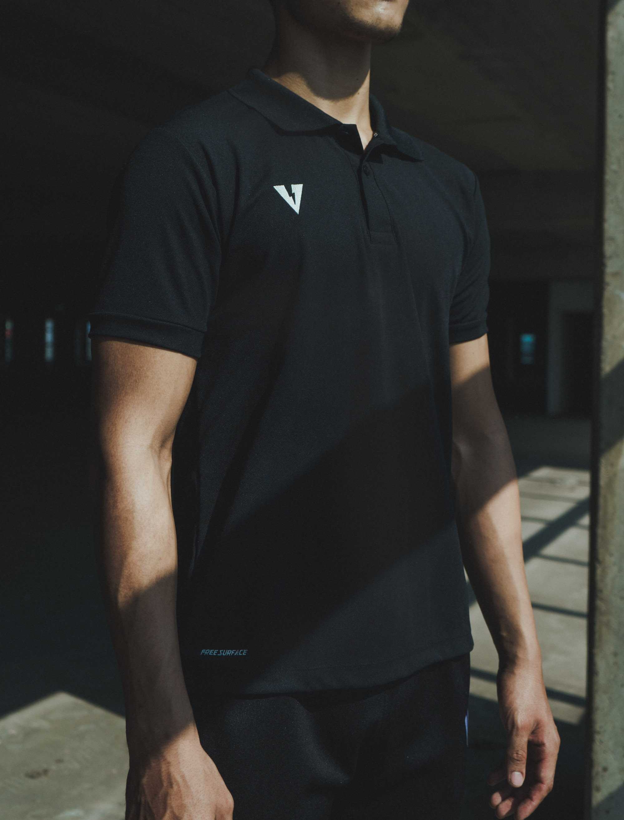 VOLT ACCE 004 TRAINING SHIRTS BLUE เสื้อกีฬาเทรนนิ่ง แขนสั้น ...