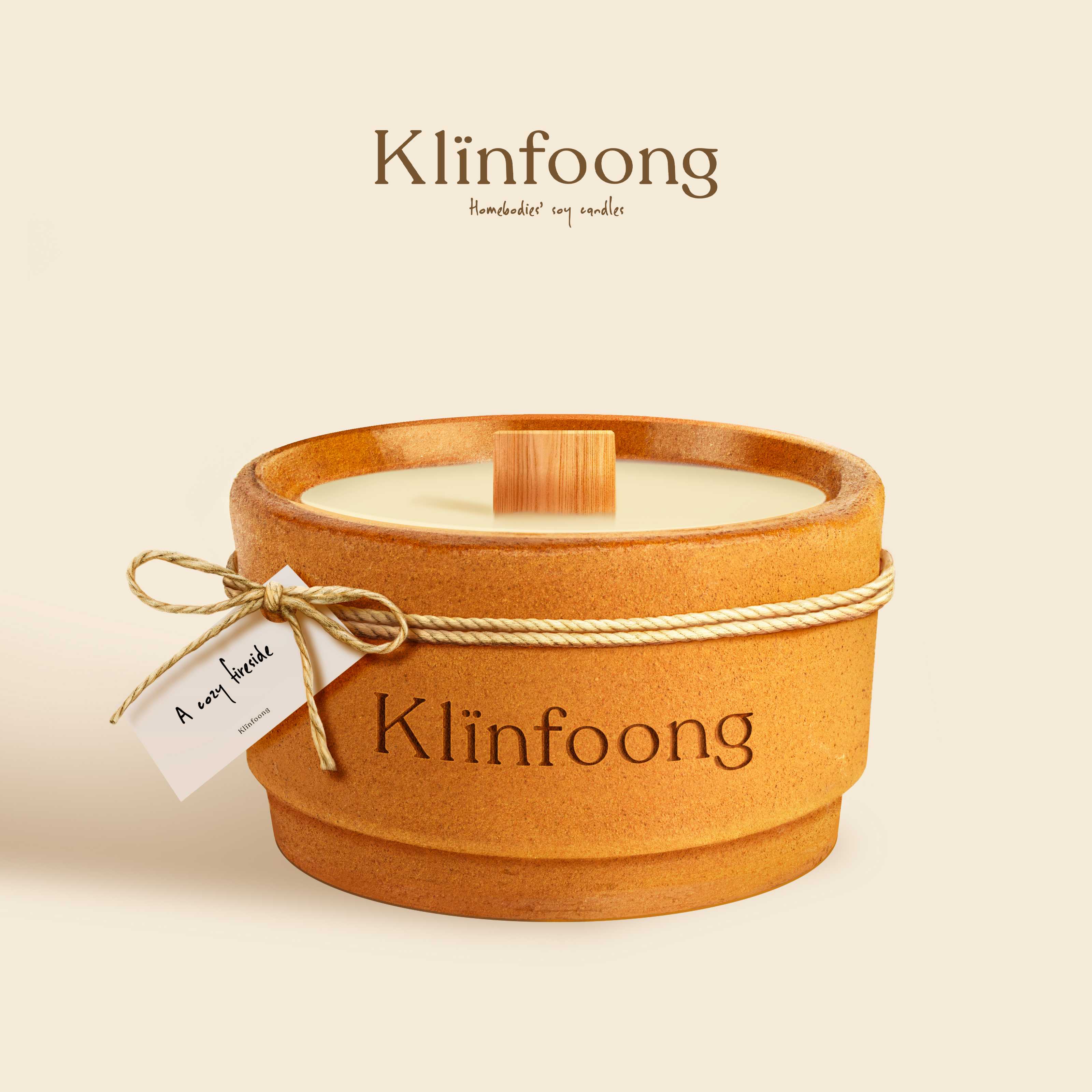 A Cozy Fireside Candle (120G) | LINE SHOPPING