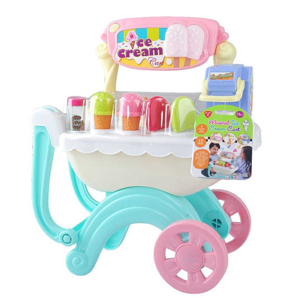 Playgo ของเล่นพัฒนาการ รถเข็นขายไอศกรีมเสียงดนตรี(PG-3520) | LINE SHOPPING