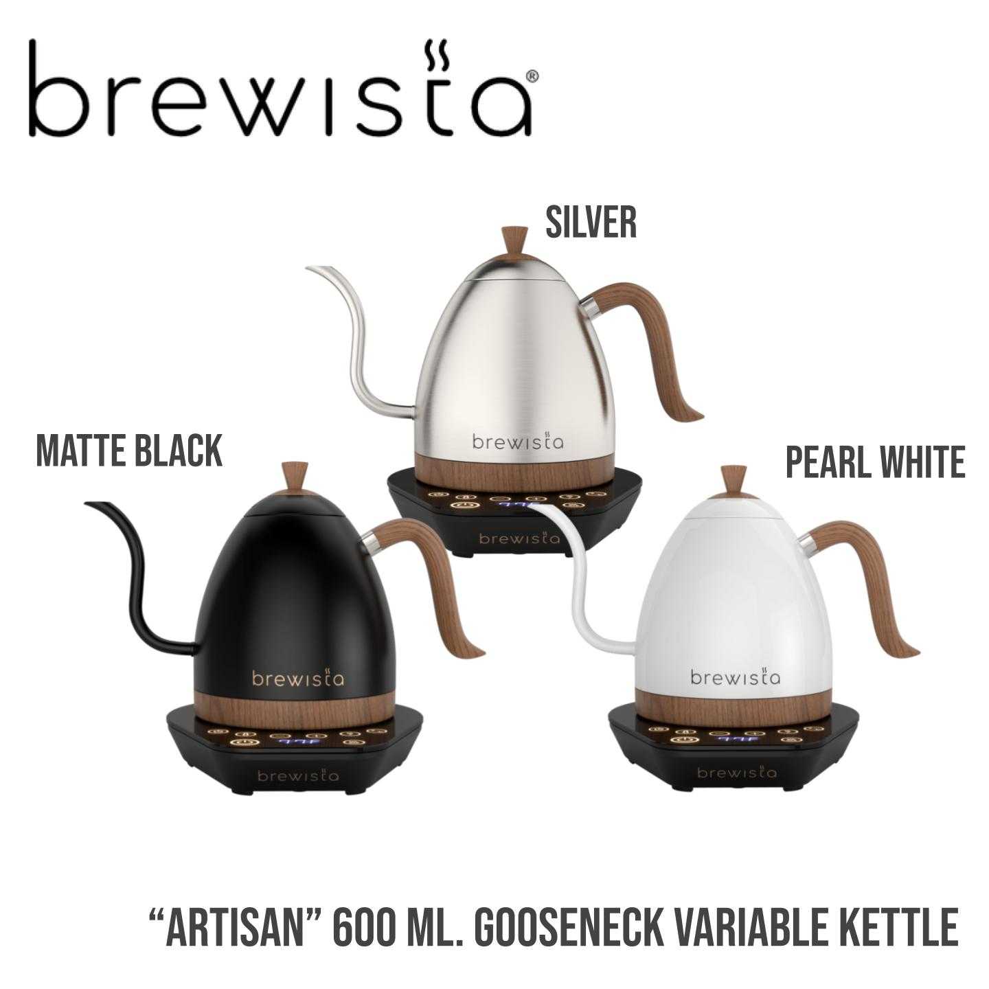 [NEW!] กาดริปไฟฟ้า Brewista Artisan “Double Wall” Variable Gooseneck ...